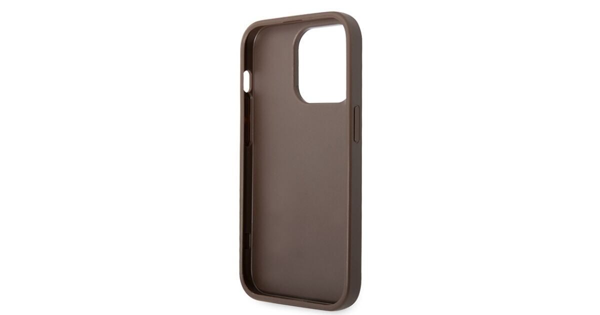Guess 4G Big Metal Logo iPhone 15 Pro Max Barna Tok | Pepita.hu