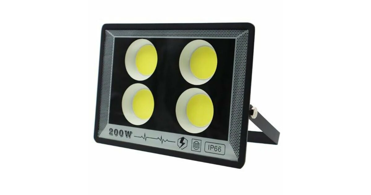 Techstar® 200 W kültéri projektor, LED COB, IP66, hideg fény, 6500K ...
