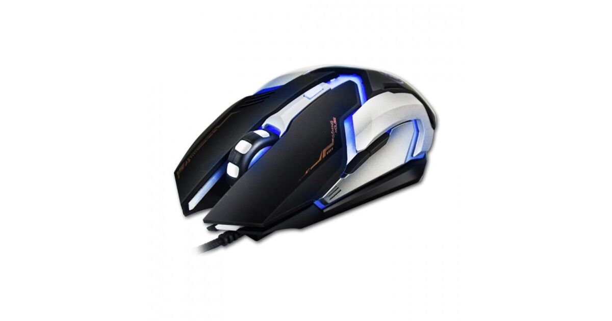Mouse Gaming Techstar® iMice V6, 2400 DPI, Ergonomikus, 6 gomb, RGB ...