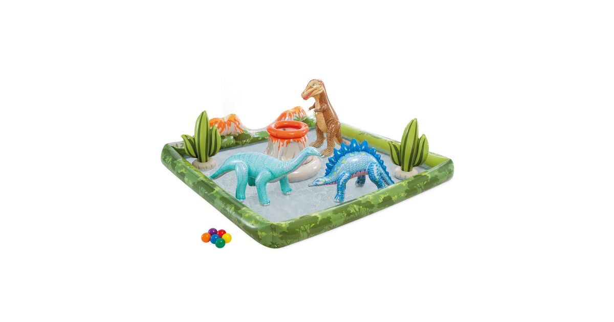 Jurassic Park felfújható játszótér Intex 56132 | Pepita.hu