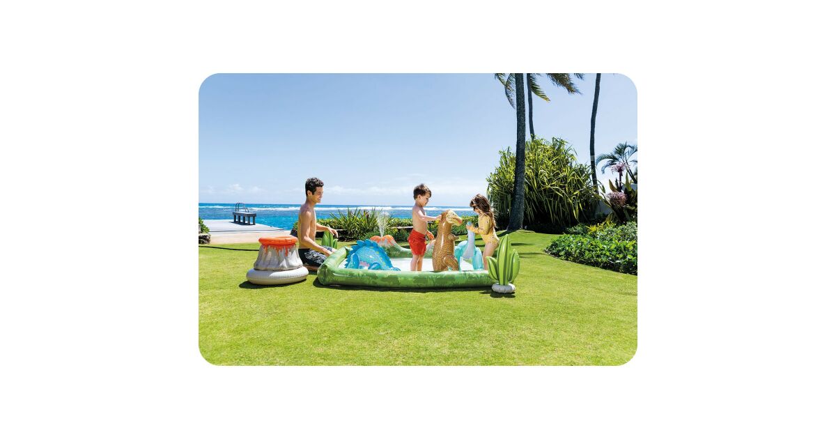 Jurassic Park felfújható játszótér Intex 56132 | Pepita.hu