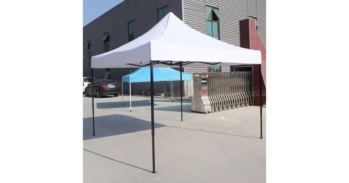 Cort pavilion pliabil, 3x3 m, cadru metal cu panza impermeabila pentru ...