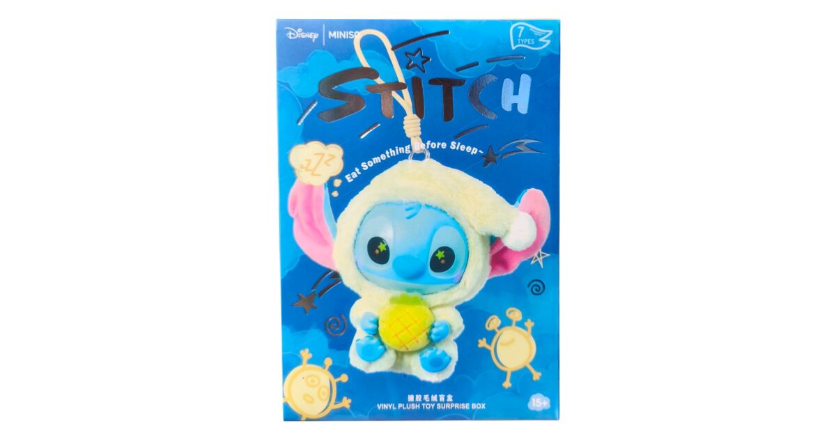 Stitch Labubu, Miniso, Disney, Véletlenszerű, 15/17cm | Pepita.hu