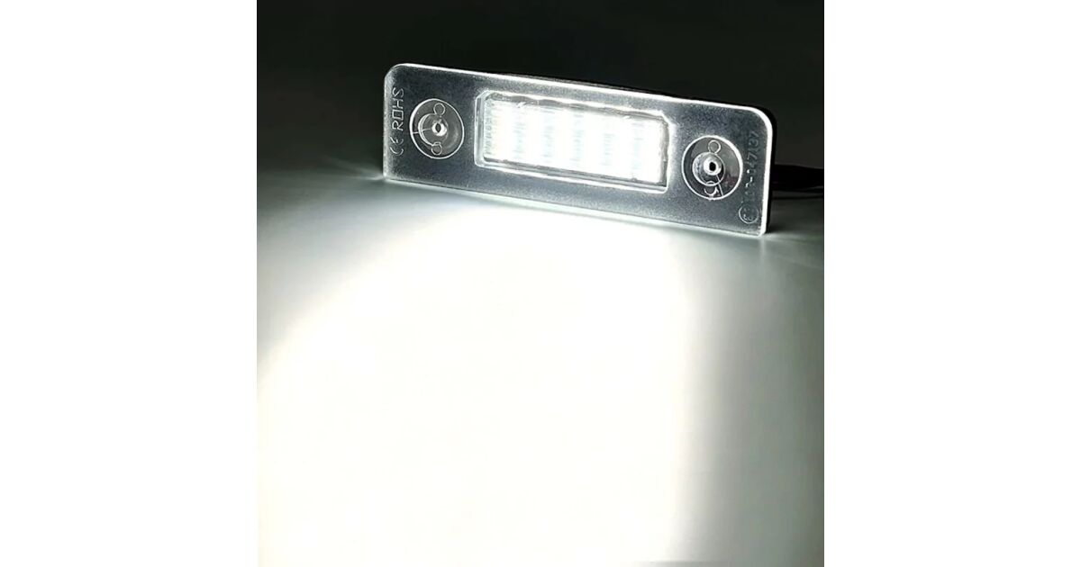 LED rendszámtábla lámpák kompatibilisek Skoda Octavia II, Roomster ...