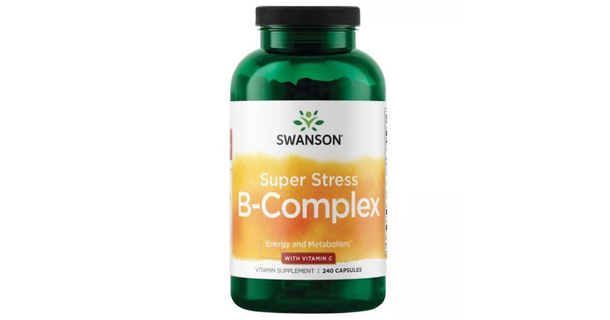 Super Stress B-Complex cu vitamina C 240 Capsule | Pepita.com