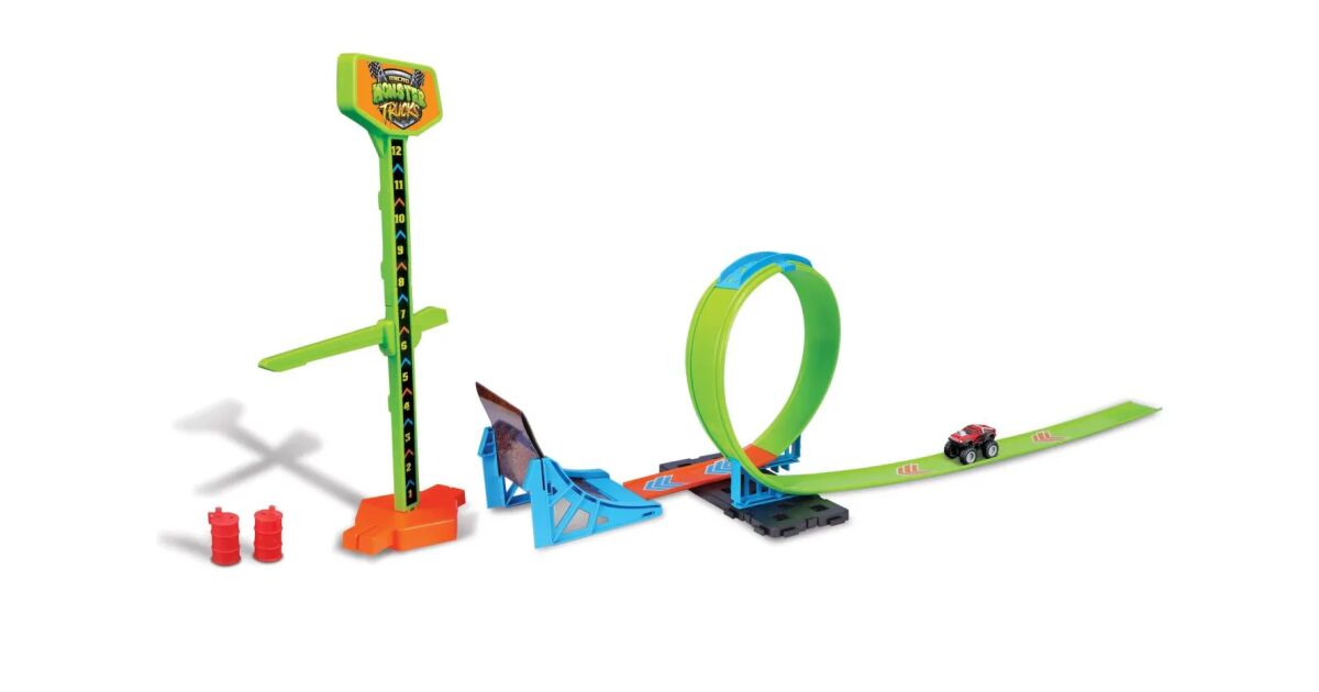 MAISTO CYBER RACERS CIRCUIT MICRO MONSTER TRUCK SHOW | Pepita.hu