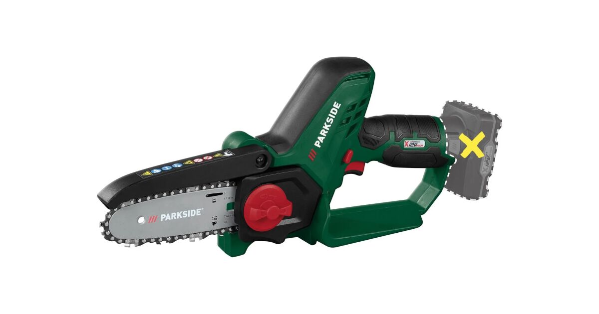 Parkside Mini ferăstrău cu lanț fără fir PGHSA 12 C3 de 12 V (fără ...