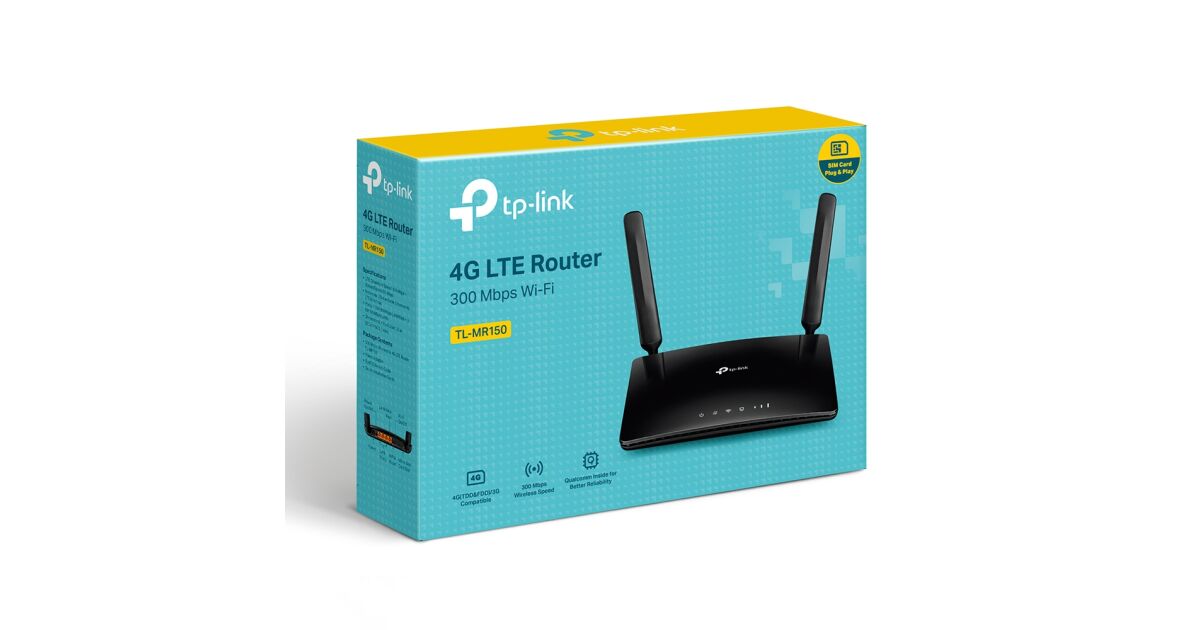 TP-Link TL-MR150 Wireless N 4G LTE Router (TL-MR150) | Pepita.hu