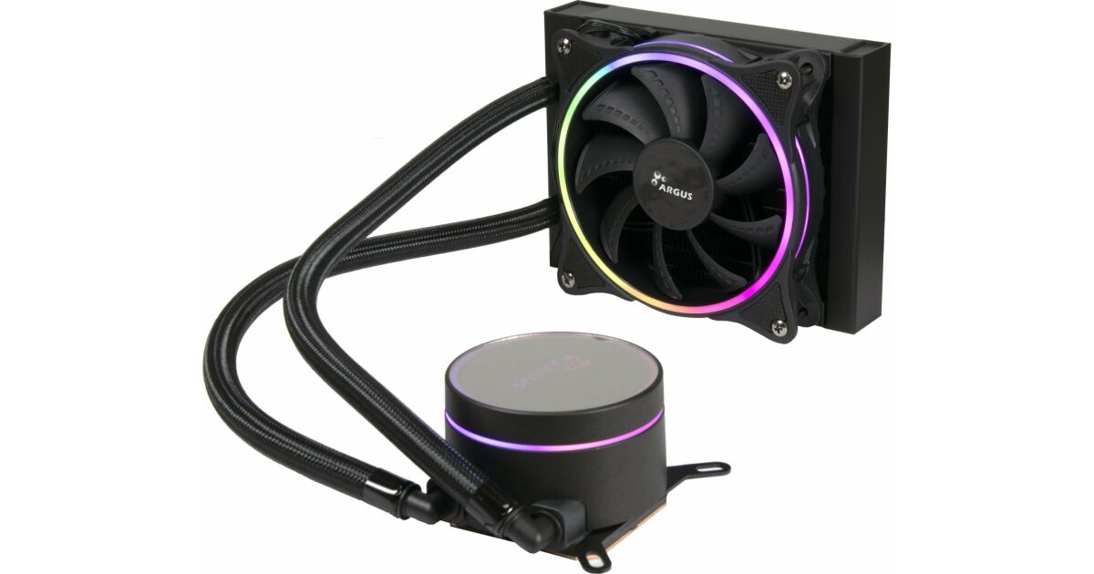 Inter Tech Argus Iceman LC-120 RGB Univerzális AiO CPU Vízhűtés ...