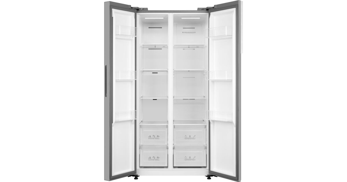 Tesla RB4600FMXE Side-by-Side chladnička, 460 l, energetická trieda E ...
