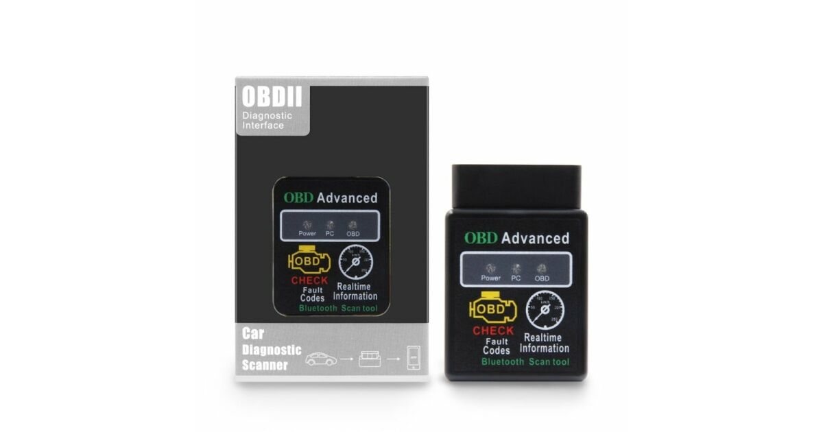 Diagnostické rozhranie Techstar OBD2 Bluetooth s čipom ELM V1.5 ...