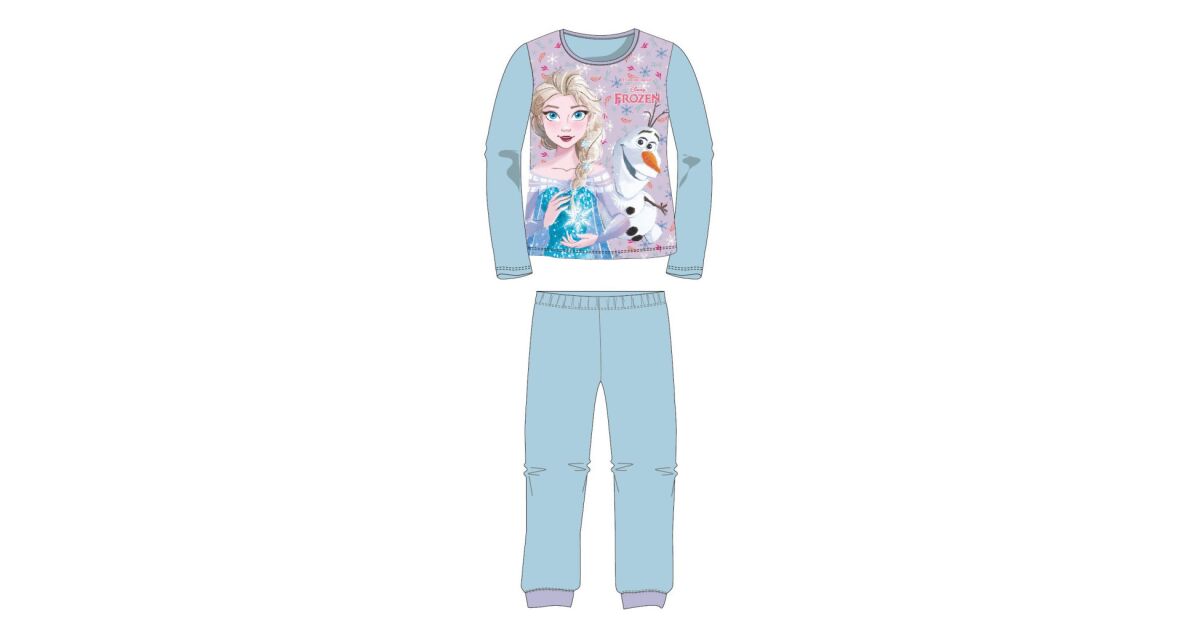 Disney Frozen Elsa si Olaf Albastra pijama lunga copii 3 ani / 98 cm ...