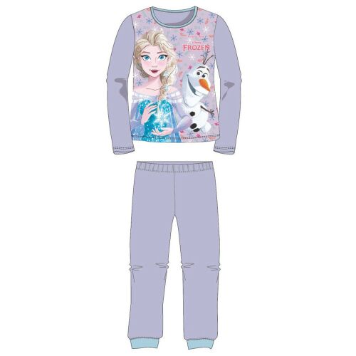 Pijama lunga copii Disney Frozen Elsa si Olaf, mov, 3 ani / 98 cm ...