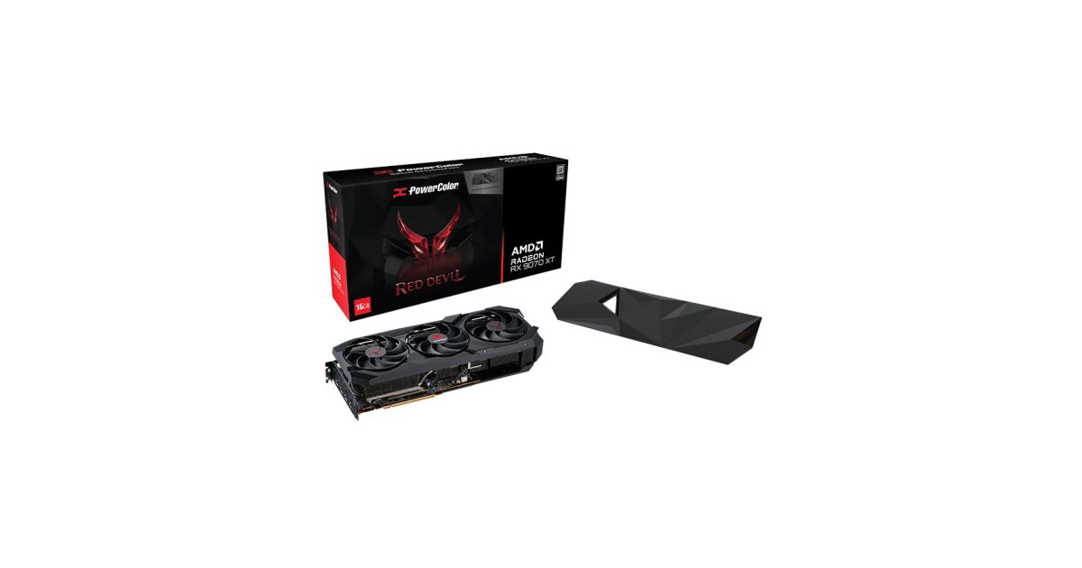 PowerColor AMD Radeon RX 9070XT 16GB GDDR6 Red Devil OC Videókártya ...