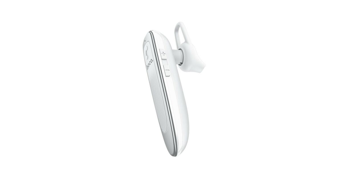 Hoco E60 Brightness Bluetooth headset mikrofonnal, fehér | Pepita.hu