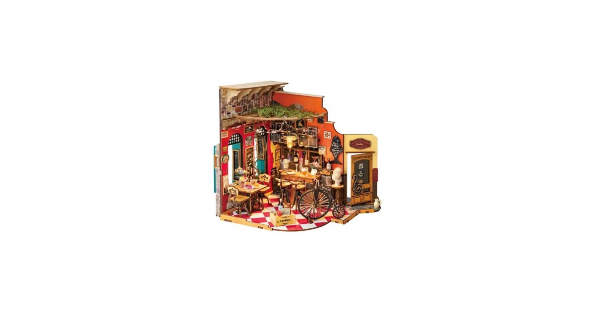 3D-Puzzle, Mini House DIY Cheers – Bar und Restaurant, Rolife, Holz ...