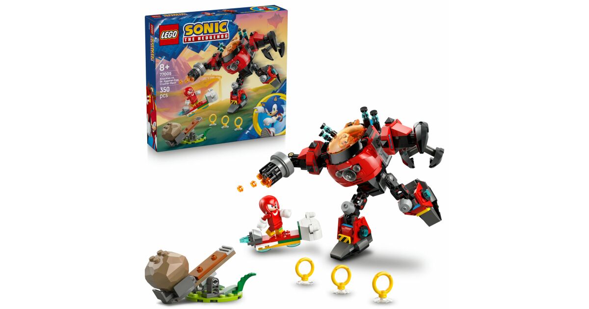 Recenzje: LEGO® Sonic The Hedgehog Knuckles kontra Dr. Eggman Egg ...