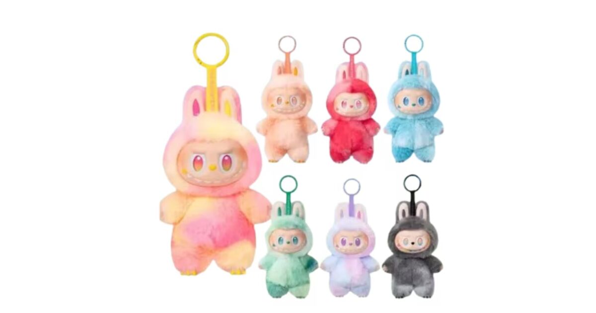Premium plush toy Labubu collector's keychain, Big Into Energy, Blind ...