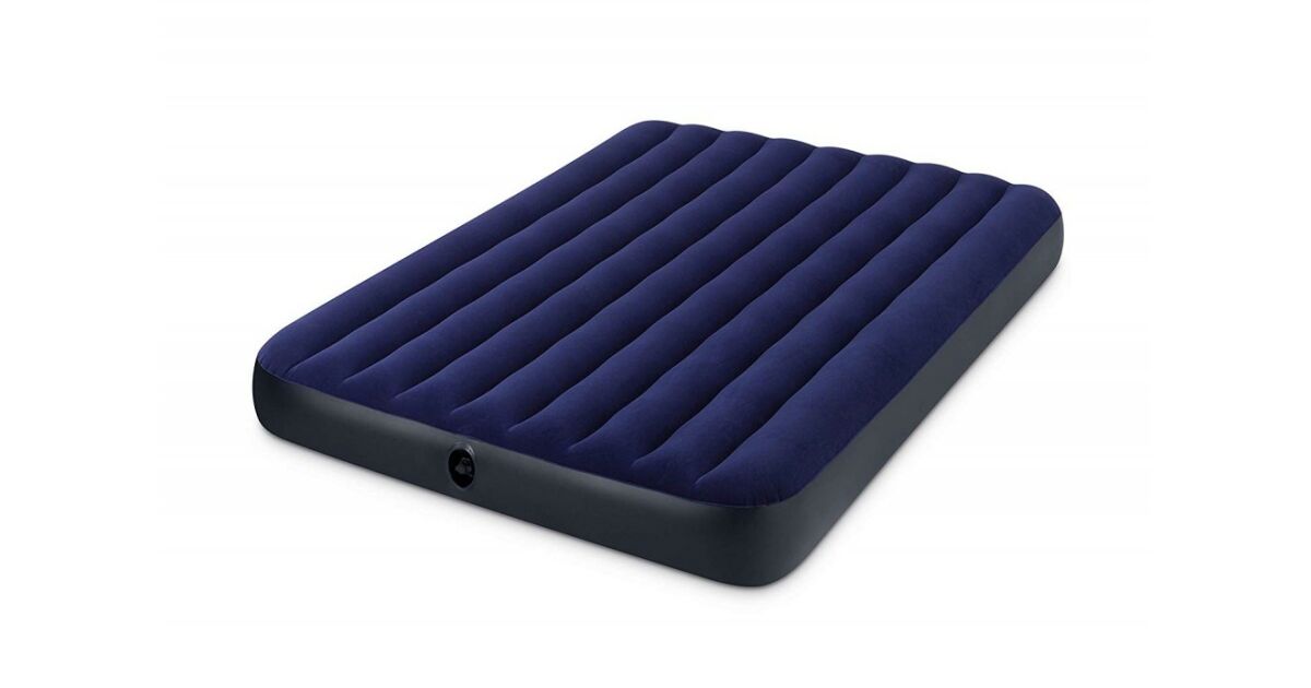 INTEX Classic Downy felfújható matrac, 152 x 203 x 25cm (64759) | Pepita.hu