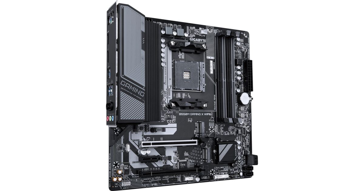 Płyta główna GIGABYTE B550M GAMING X WIFI6 AMD B550 AM4 Socket Micro ...