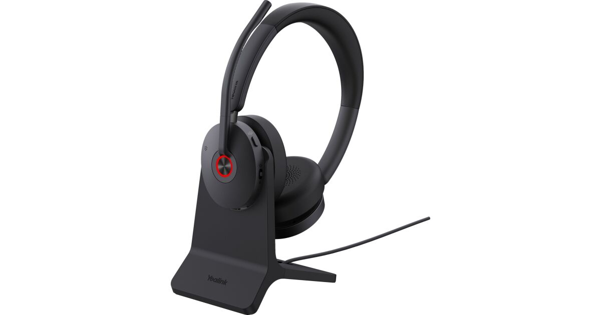 Yealink BH74 + Ständer Teams USB-C/A Headset Kabellos Kopfbügel Büro ...