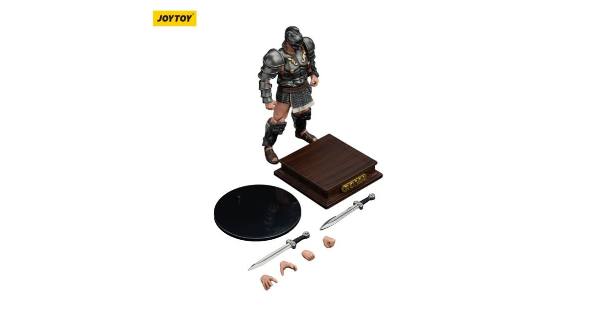 Roman Gladiator - Dimachaerus Gladiator figura 1:18, 11 cm | Pepita.hu