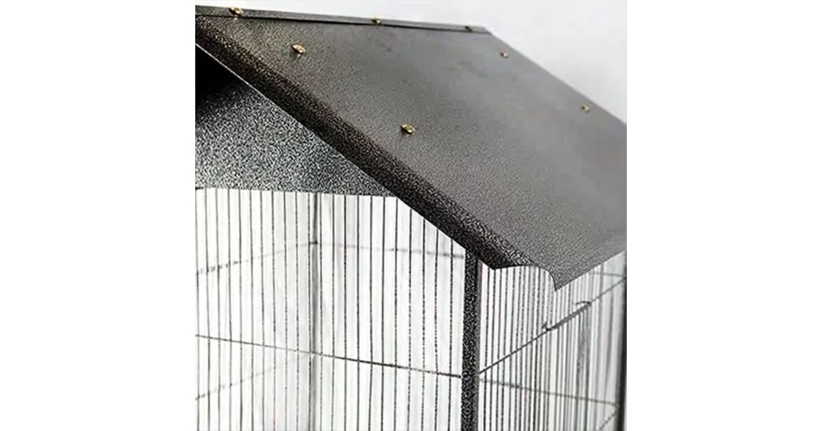 Cușcă metalică mare pentru păsări exotice Volieră pentru papagali ...