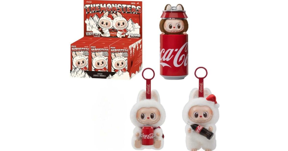 Labubu Coca cola mystery box .18 cm | Pepita.com
