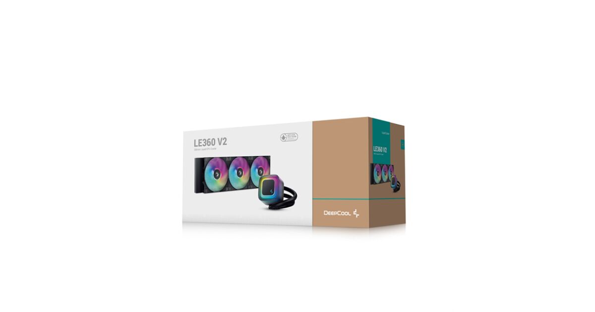 DeepCool CPU Water Cooler - LE360 V2 (max 31,6dB; max. 128,93 m3/h ...