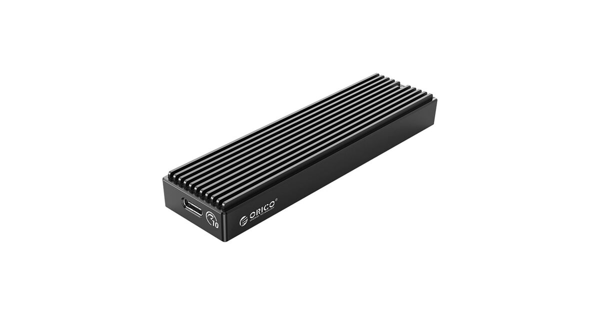 Orico M.2 NVMe SSD Ház - USB-C 3.2, 10Gbps - Fekete | Pepita.hu