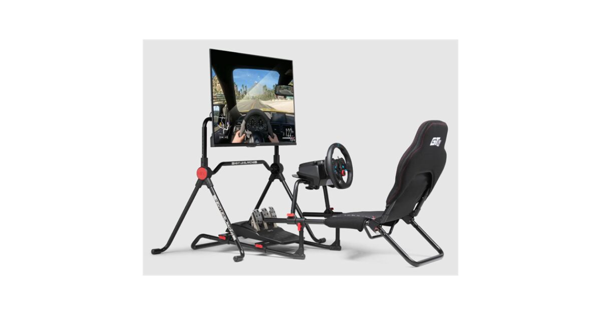 Next Level Racing Simulator Cockpit, składany kokpit GTLite Junior ...