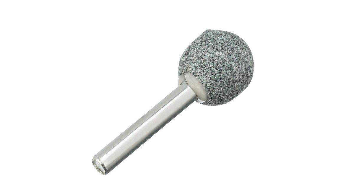 DENZEL 19mm 63C piatră de șlefuit formă de bilă, pentru bormașină, tijă ...
