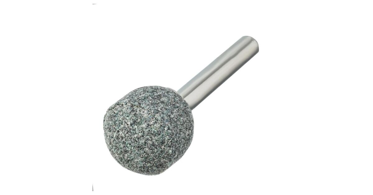 DENZEL 19mm 63C piatră de șlefuit formă de bilă, pentru bormașină, tijă ...