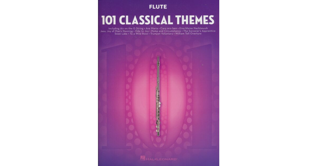 101 Classical Themes for Flute | Pepita.hu