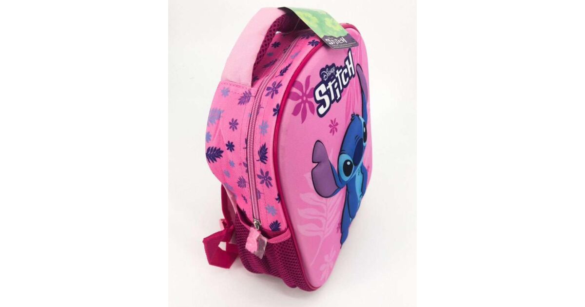 DISNEY Rucsac Lilo și Stitch 3D cu suport pentru băutură, dimensiuni 30 ...