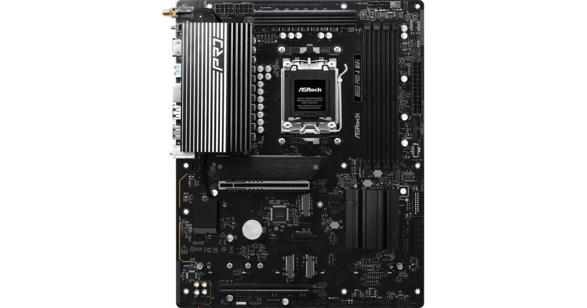 ASRock B850 PRO-A WIFI Alaplap - Intel B85 Chipset, Beépített WIFI ...