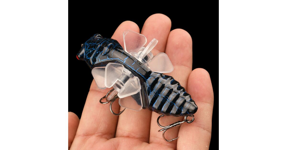 Bionic Cicada Hard Fish Csali - Spinning horgászcsali propelleres ...