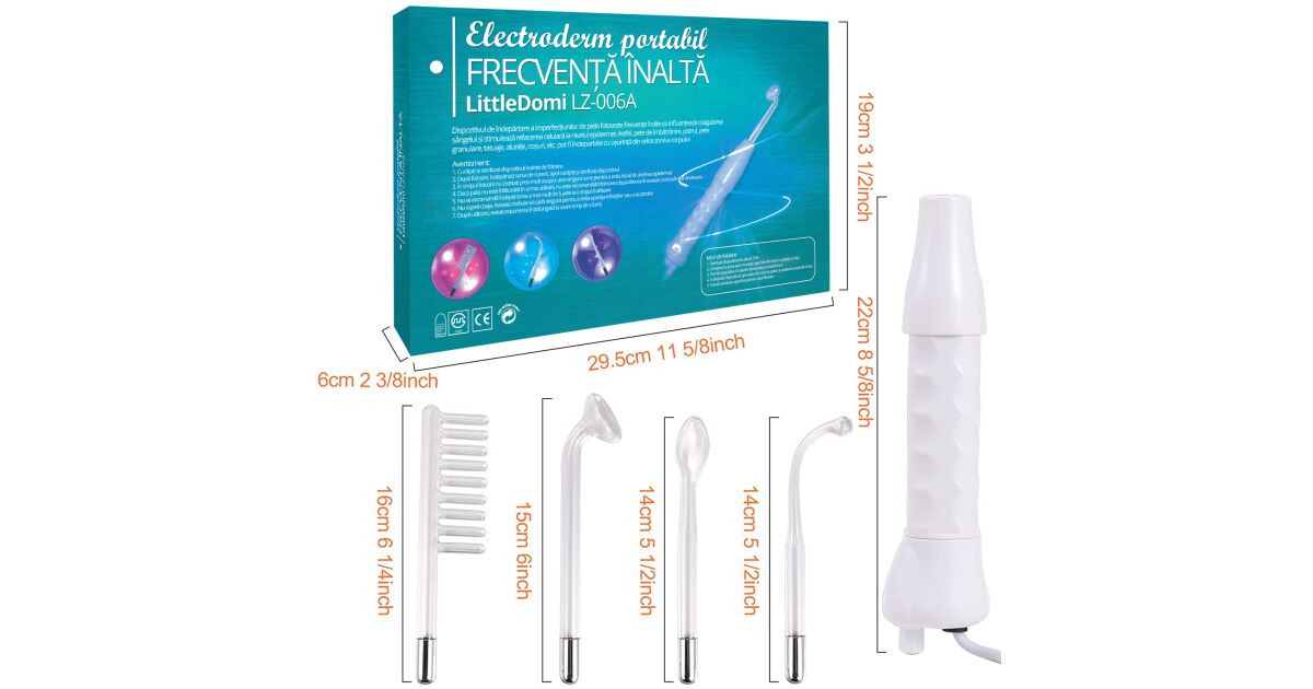 Electroderm, LittleDomi, Tratament cu Frecventa Inalta pentru Acnee ...