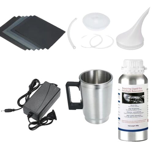 Autó fényszóró -helyreállítási készlet, 800 ml folyékony polimer ...