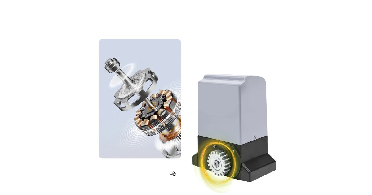 Sliding Electric Gate Opener, 750W Power, Remote Control Range 50m ...