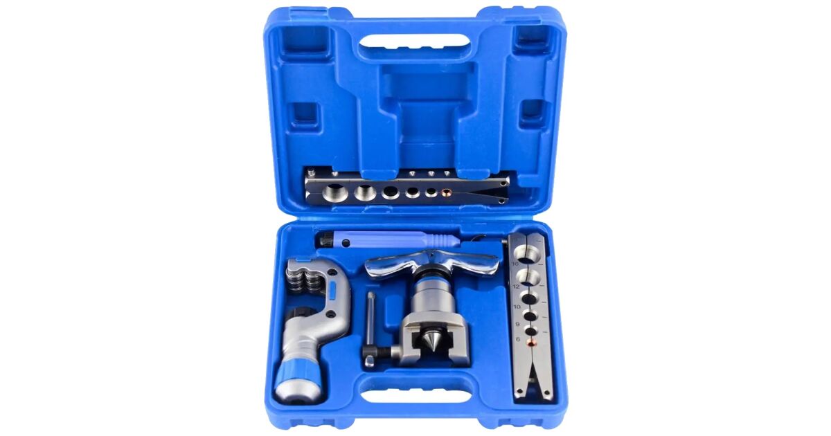 Pipe Flaring Tool Kit, 45 Degree Angle, Eccentric Cone Type, | Pepita.hu