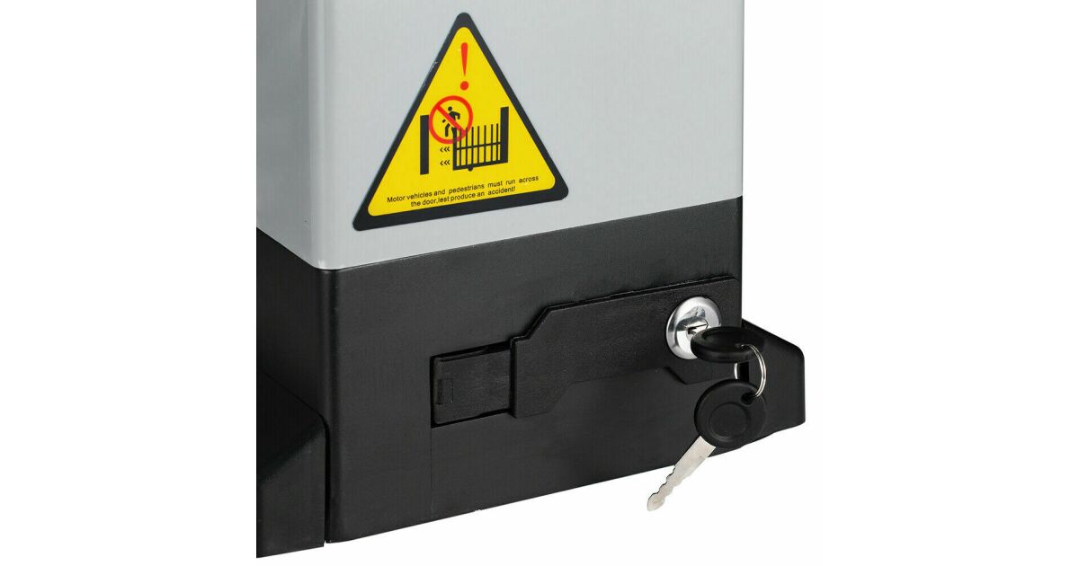 Electric Sliding Gate Opener, 1200 KG Capacity, Infrared Sensor Remote ...