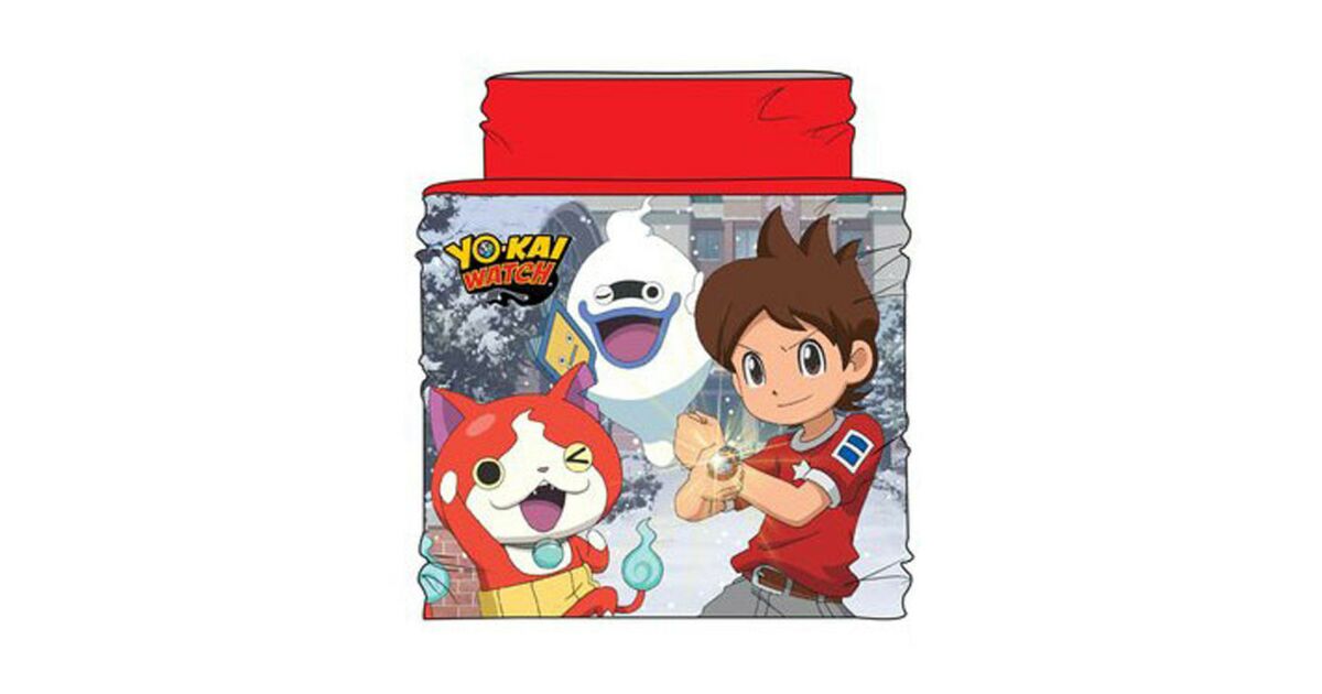 Esarfa, fular de gat pentru copii Yo-kai Watch Snow | Pepita.com