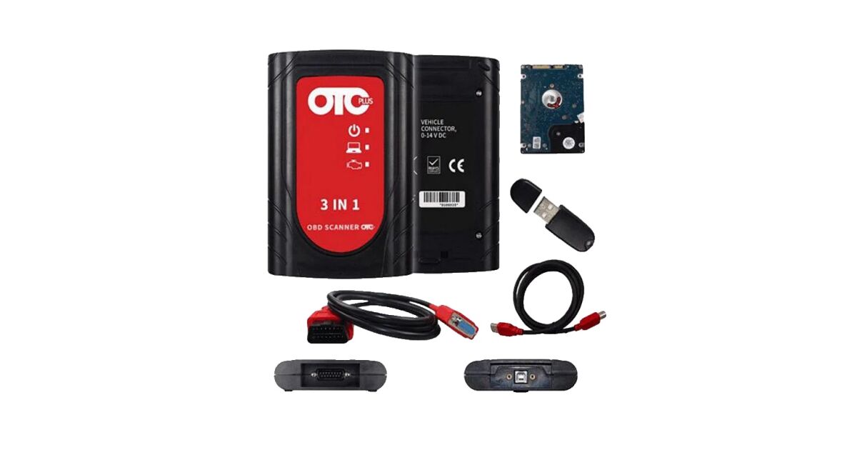 OTC Plus 3 az 1 szkennerben, diagnosztikai programozási eszköz, Toyota ...