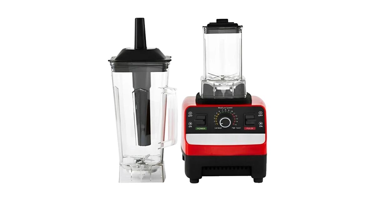 Elektromos turmixgép, 2000W nagy teljesítményű, nagy teherbírású, 2 ...