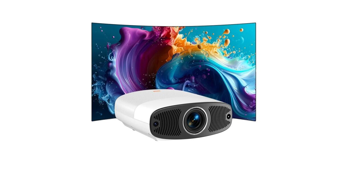 Full HD Projector, 1000 ANSI Lumens Brightness, 300-inch Projection ...