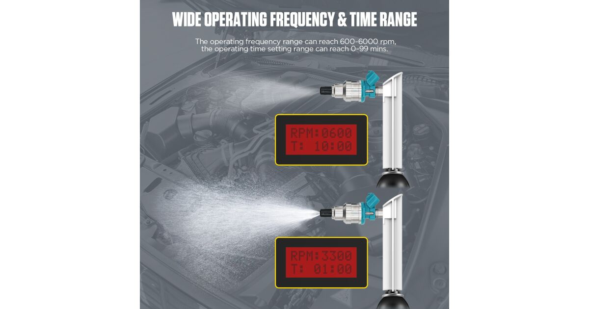 Injector Signal Generator, Super Pulse Signal Tester, Injector Flushing ...