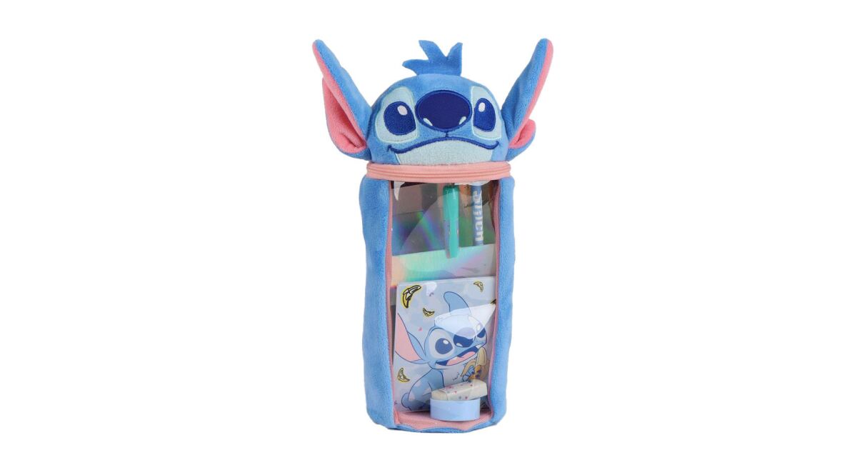 Disney Lilo si Stitch, Suport pentru pix de plus albastru, Cainele ...