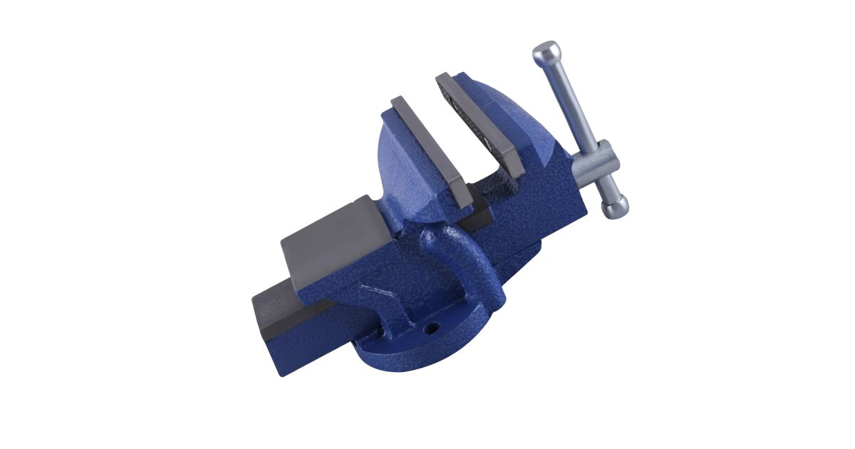 Heavy Duty Bench Vise, 5 Inch Jaw Width, 360° Rotatable, Durable Cast ...