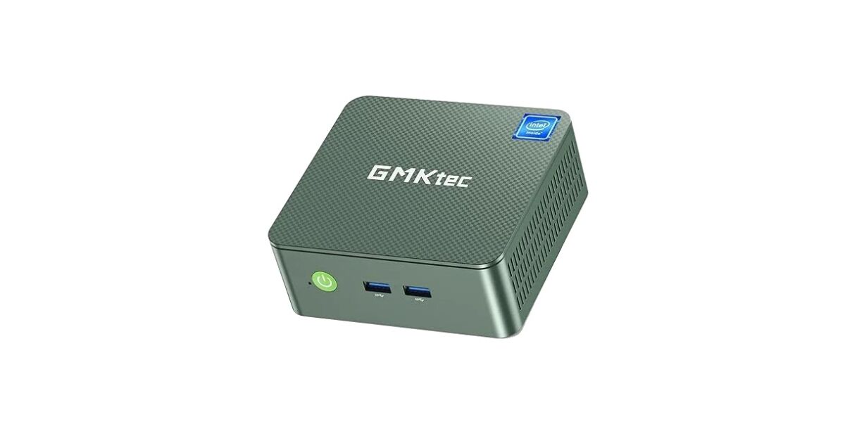 GMKTEC G3 Mini PC - Intel N100, 8GB RAM, 256GB SSD, Windows 11 Pro ...